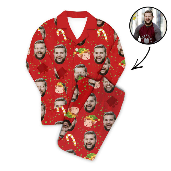 Custom Photo Pajamas Set Unisex Lovely Boy – photo pajamas